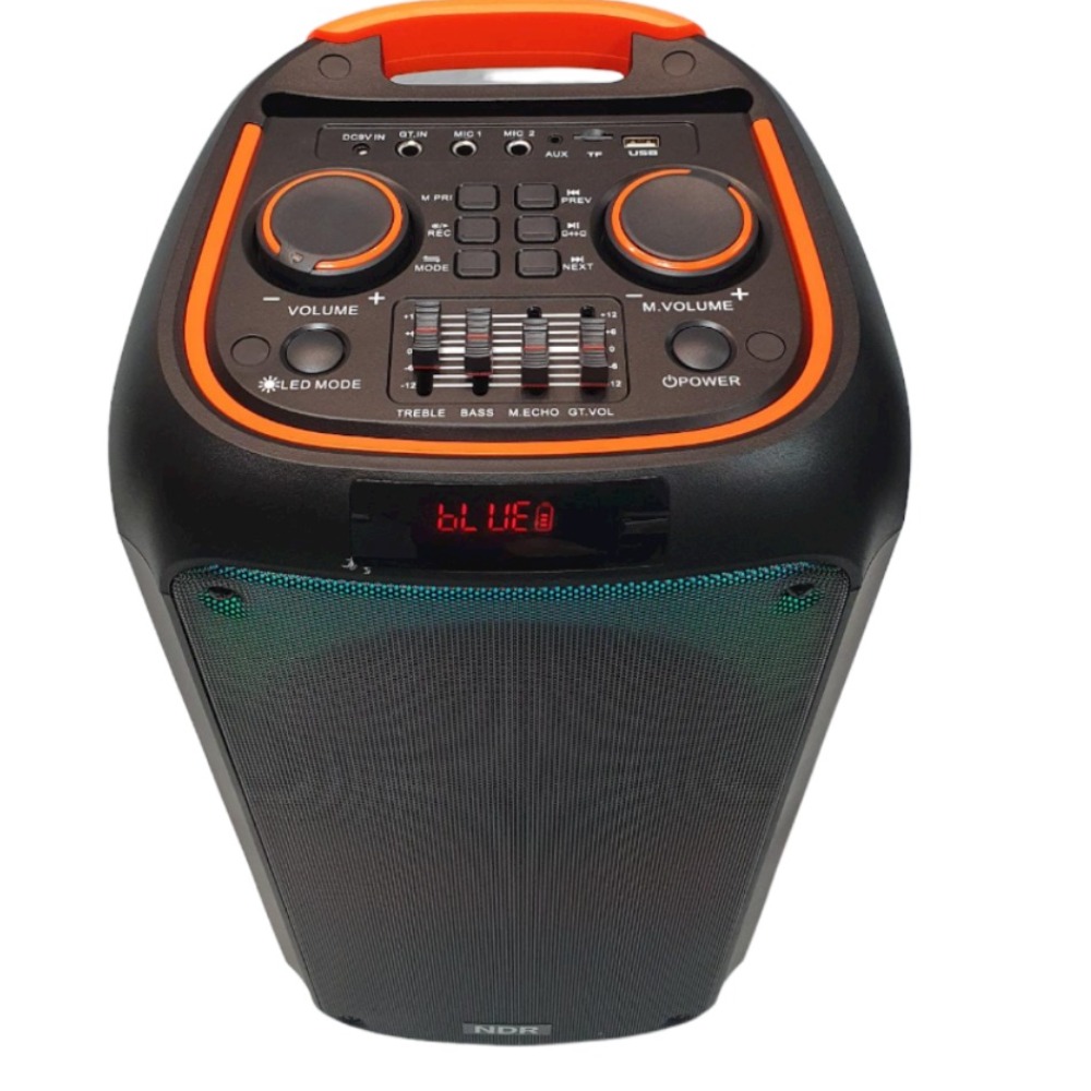 New Rechargeable Powerful Bass Boost Speaker 8" - NDR 1095 - Own4Less